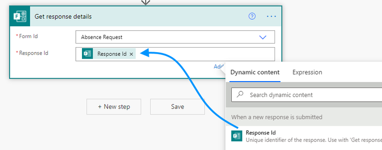 Use an email address requested in a microsoft form to send an email ...
