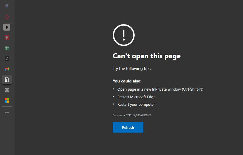 None of the pages is working | Microsoft Community Hub