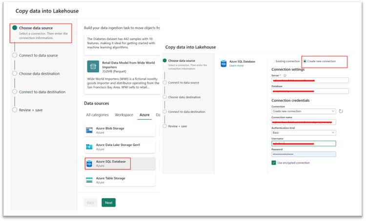Copy Data From Azure Sql Database To Onelake Using Microsoft Fabric Microsoft Community Hub
