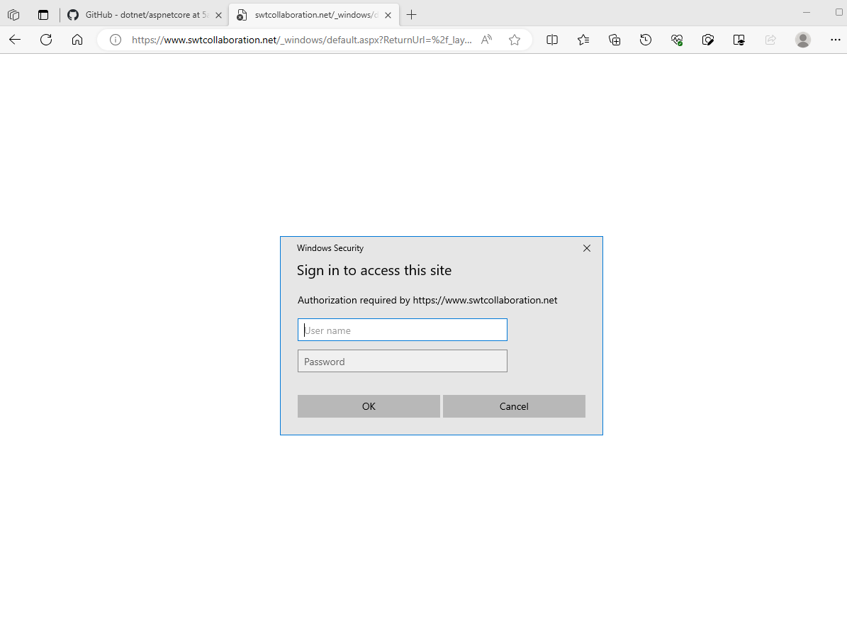 AuthenticationProviderSignIn('Windows Authentication') | Microsoft Community Hub