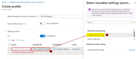 MDE Device Control – Leveraging Reusable Settings in Intune | Microsoft ...