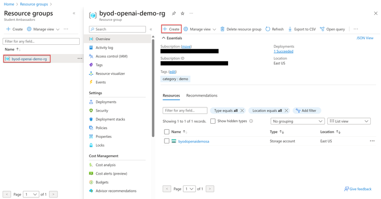 Bring your own Data to Azure OpenAI: Step-by-Step Guide