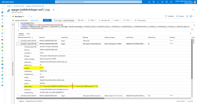 Azure WAF – Masking Sensitive Data | Microsoft Community Hub