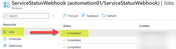 Using Automation Runbook Webhooks To Alert on Databricks Status Updates ...