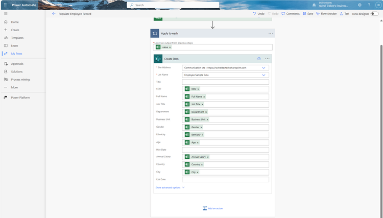 How to Populate SharePoint List with Files from SharePoint Document Library using Power Automate ...