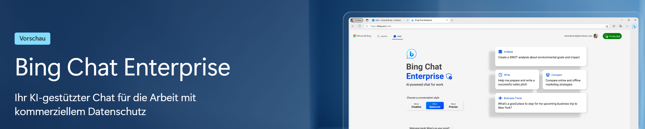 Bing Chat Enterprise - jetzt in Public Preview | Microsoft Community Hub