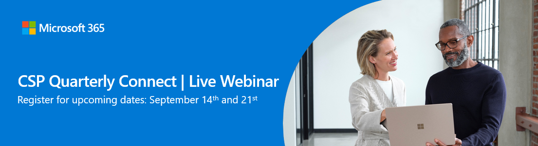 CSP Quarterly Connect | Live Webinar | Microsoft Community Hub