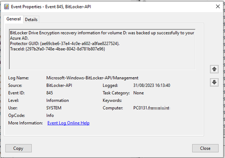 Intune - Encrypt drive by Bitlocker - Error Failed to enable Silent Encryption | Microsoft ...