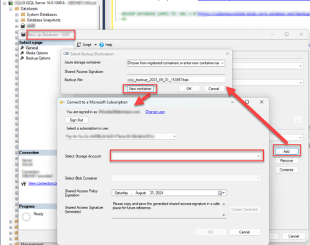 Error when creating SQL Credential in SSMS 19 | Microsoft Community Hub