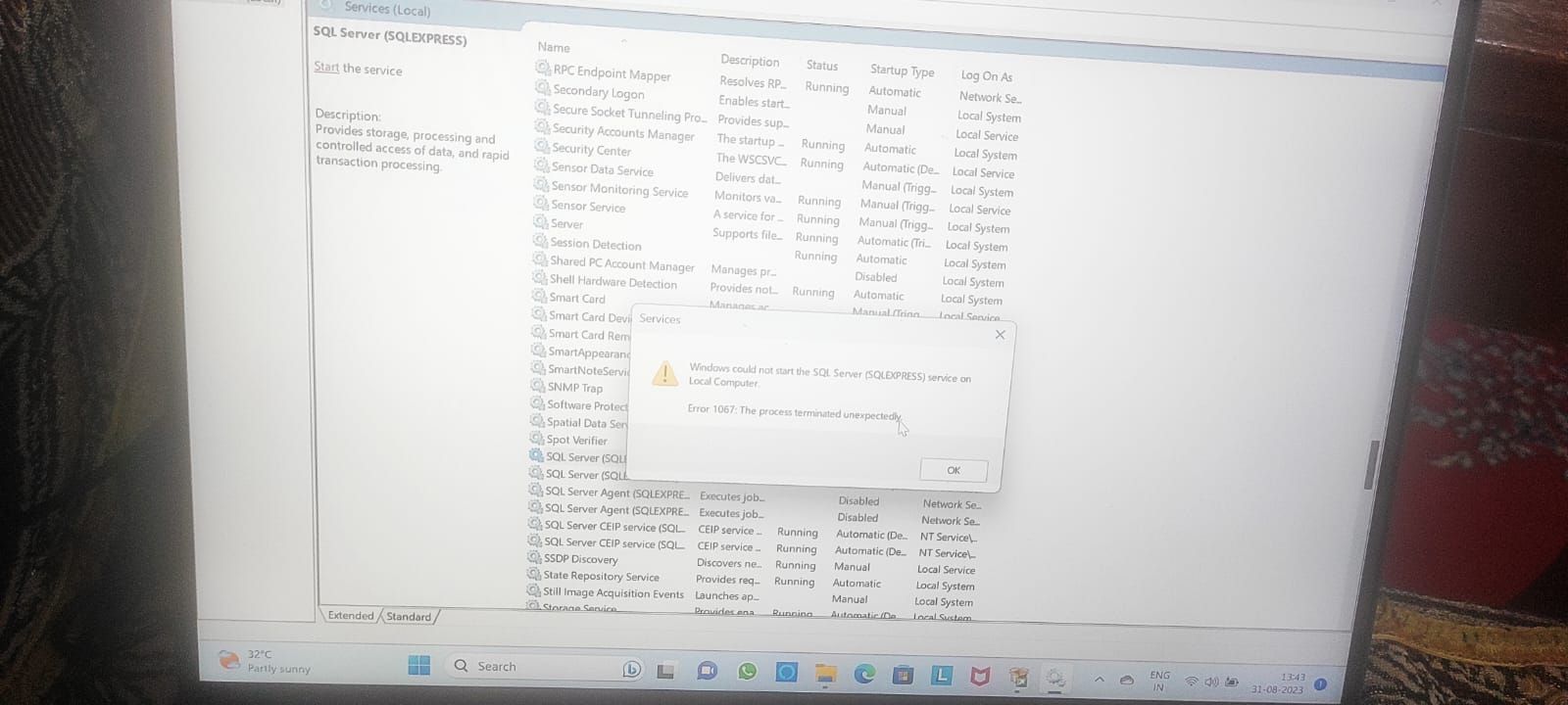 sql download error | Microsoft Community Hub