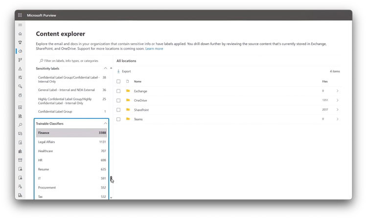 AI-powered Data Classification | Microsoft Purview