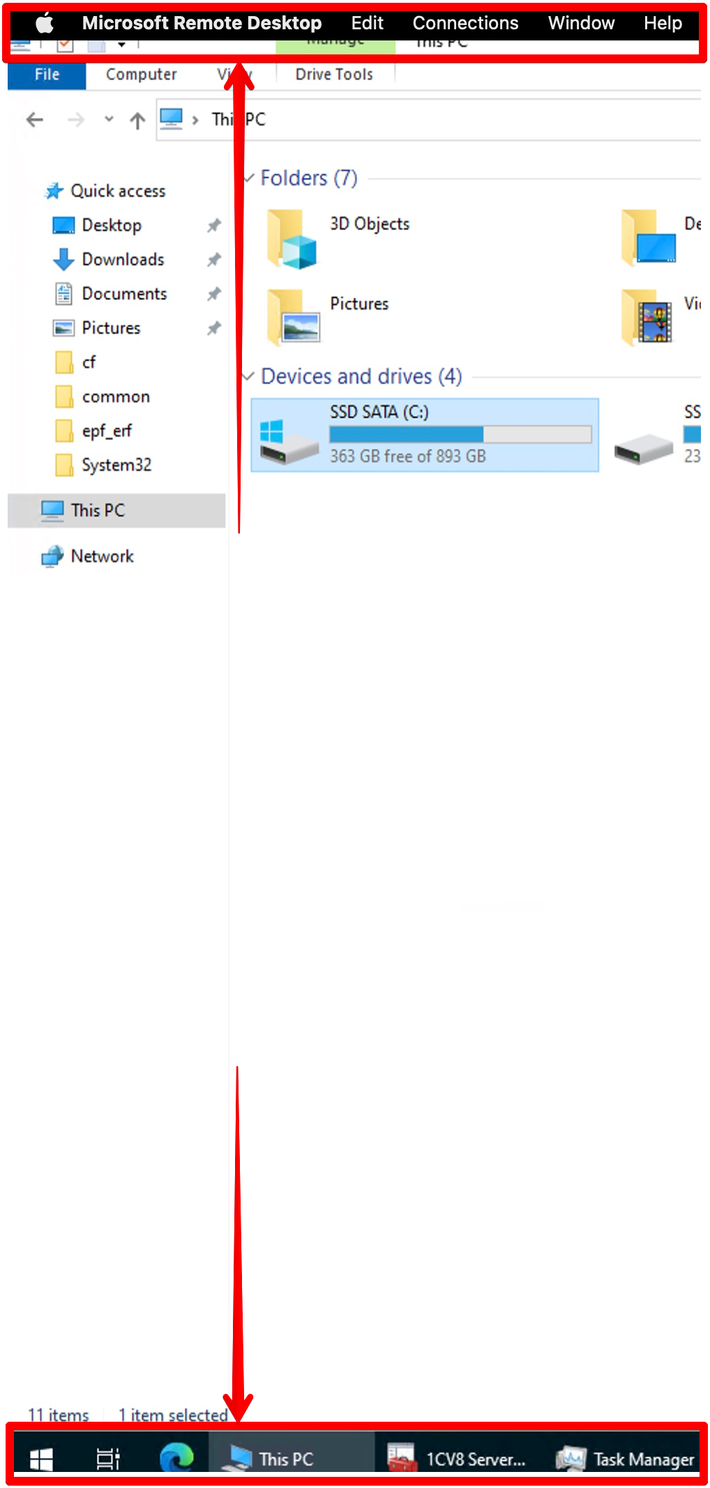 Microsoft Remote Desktop window size issue after update | Microsoft Community Hub