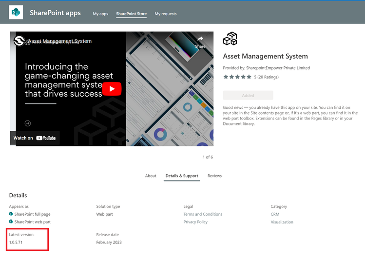 How to update existing SharePoint App from App Store? | Microsoft Community Hub