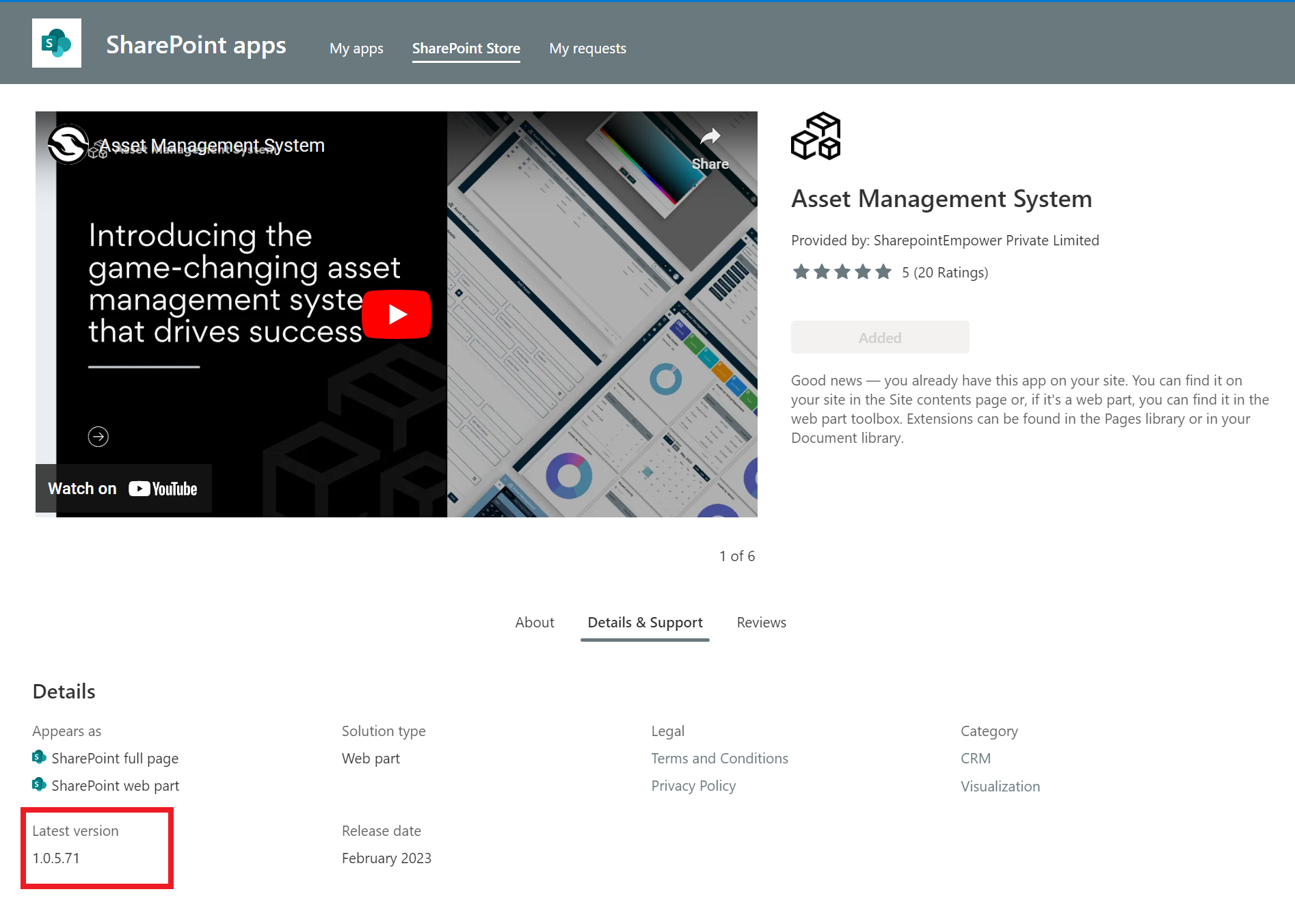 How to update existing SharePoint App from App Store? | Microsoft Community Hub