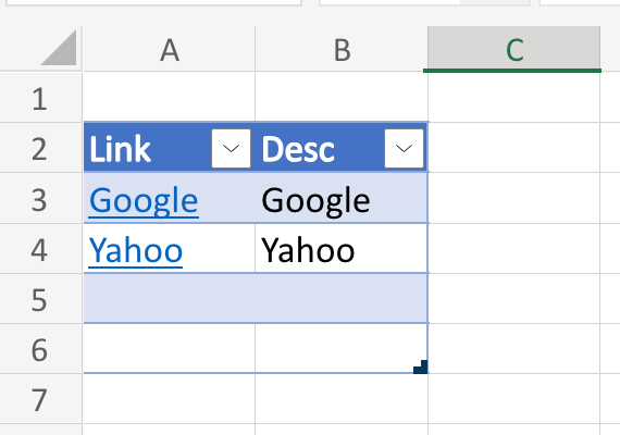 Populate Excel Table Column With A Column From Another Excel Table Generates Value