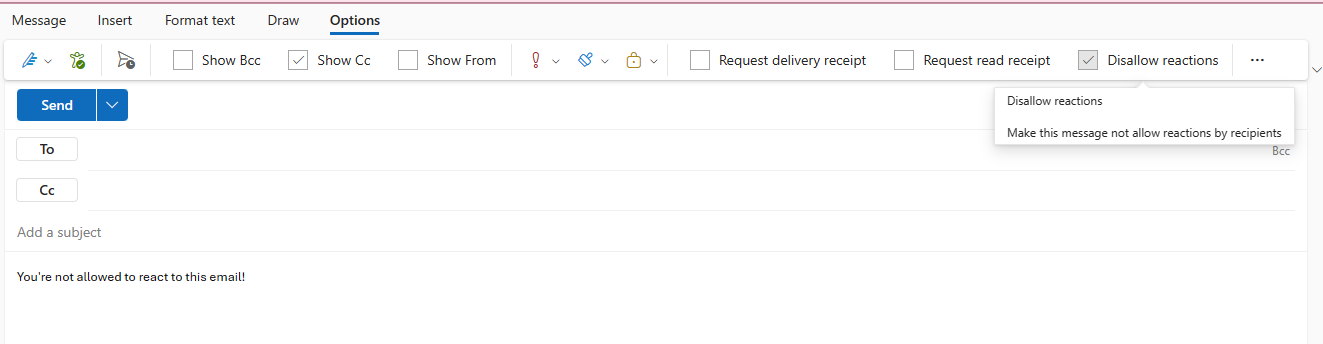 Reactions in Outlook: Public usability update September 2023 ...