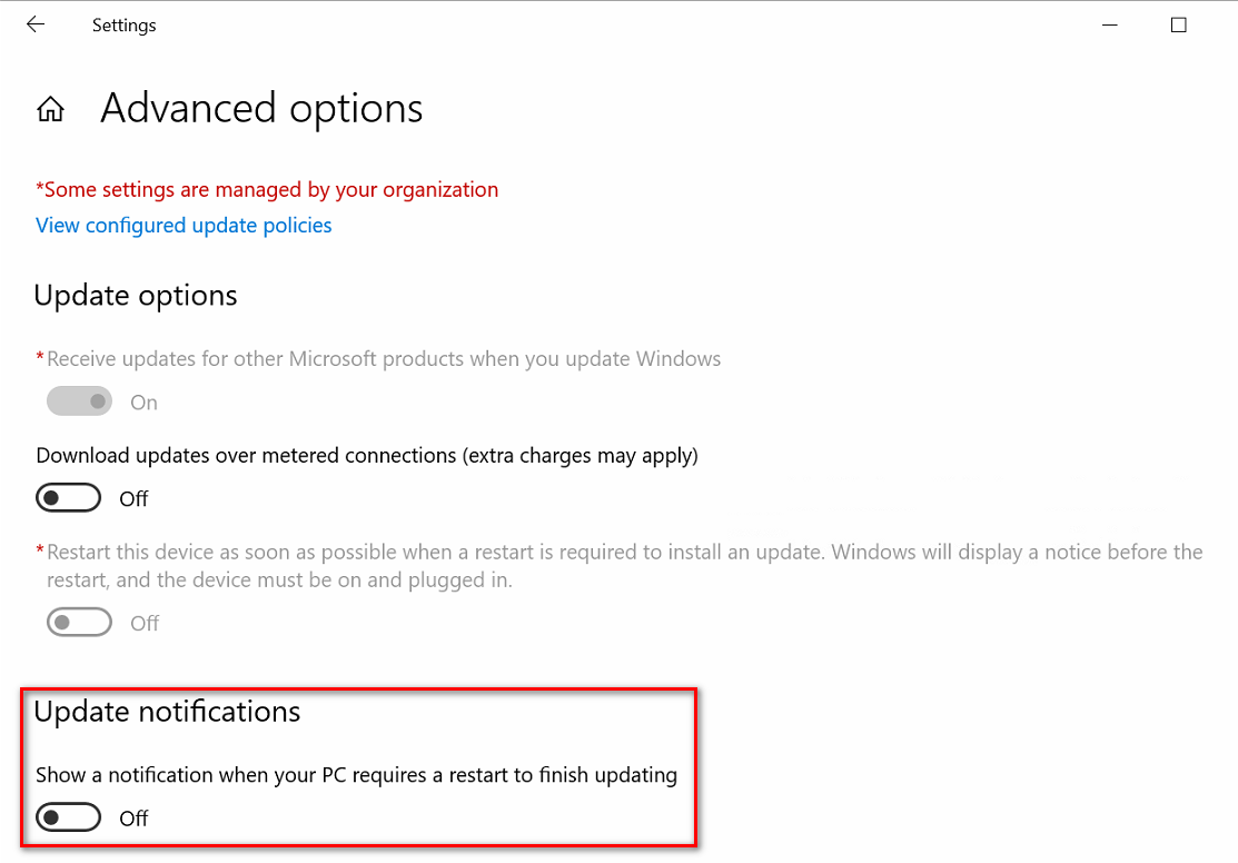 Enforce Update notifications in Intune | Microsoft Community Hub