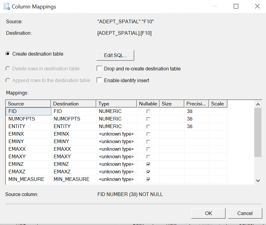 Oracle Float64 Column Import To Sql Server Error Microsoft