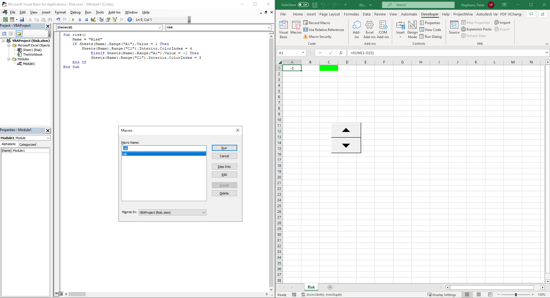 Problems with Macro window popping up unexpectedly | Microsoft Community Hub