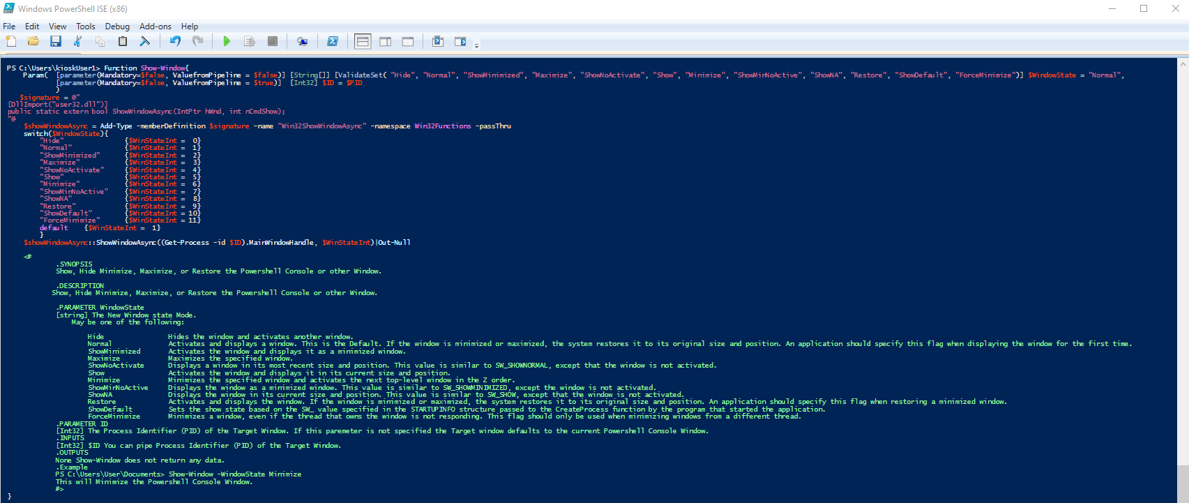 Rotating Applications on Desktop Using Windows Powershell | Microsoft ...