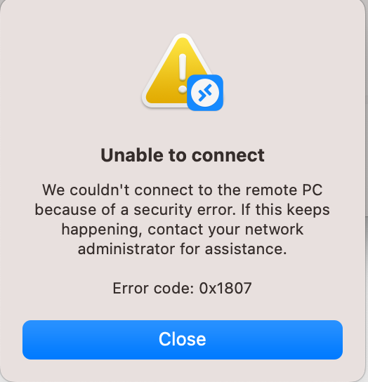 Cannot connect to remote PC with Remote Desktop Mac > 10.8.4 ...