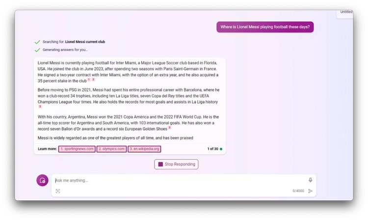 How Bing Chat Enterprise works with your data using GPT-4
