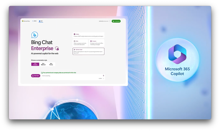How Bing Chat Enterprise works with your data using GPT-4