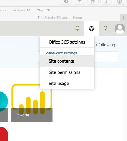 Sharepoint Online Hide Sharepoint settings in a modern page | Microsoft ...