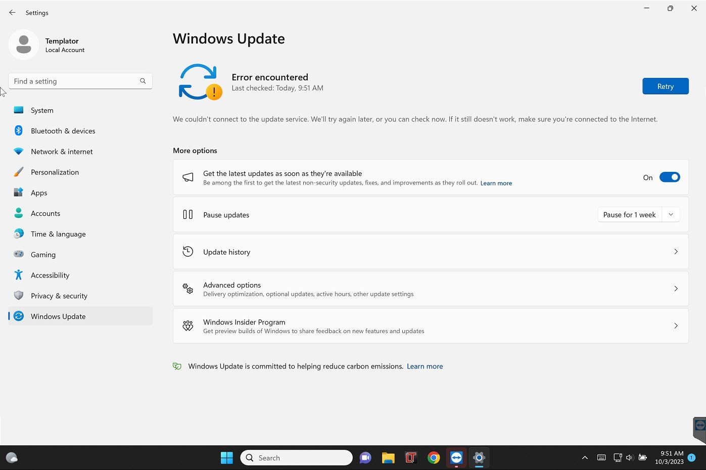 Multiple devices unable to connect to Windows Update | Microsoft ...
