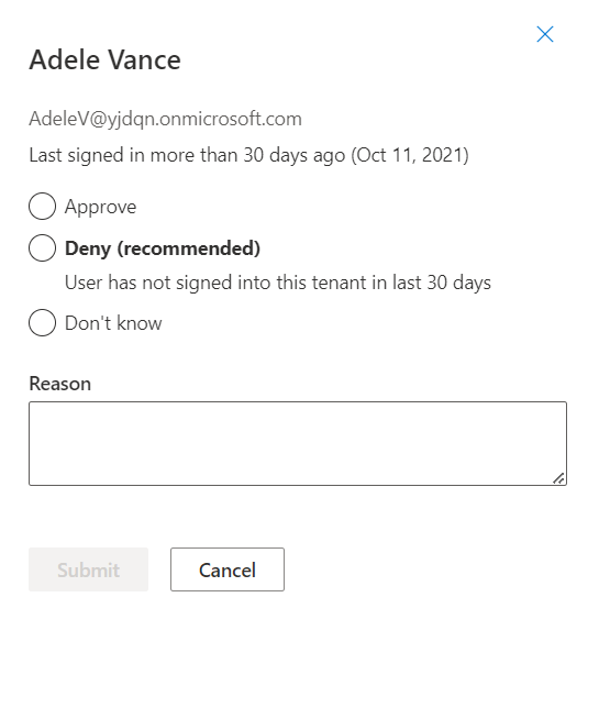 Step-by-step guide to identify inactive users by using Microsoft Entra ID Governance Access ...