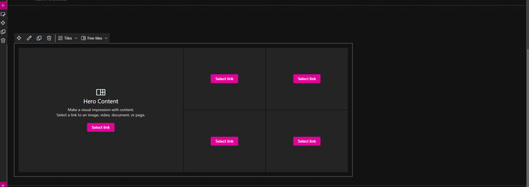 Unable to create full width section | Microsoft Community Hub