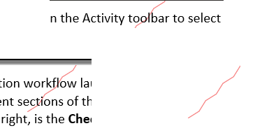 Red squiggle lines in middle of Word Doc - Not Spellcheck | Microsoft ...