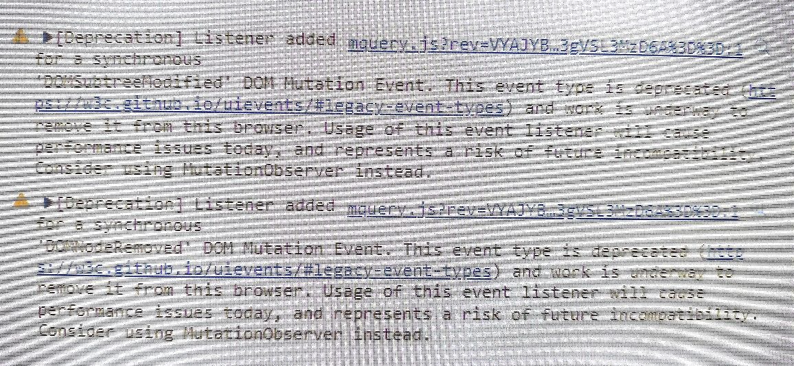 SharePoint 2016 Server - mquery.js event deprecation | Microsoft Community Hub