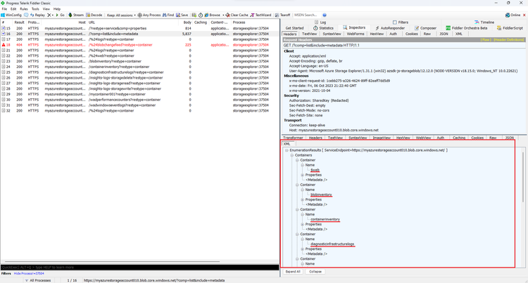 Capturing Azure Storage Explorer REST API calls | Microsoft Community Hub