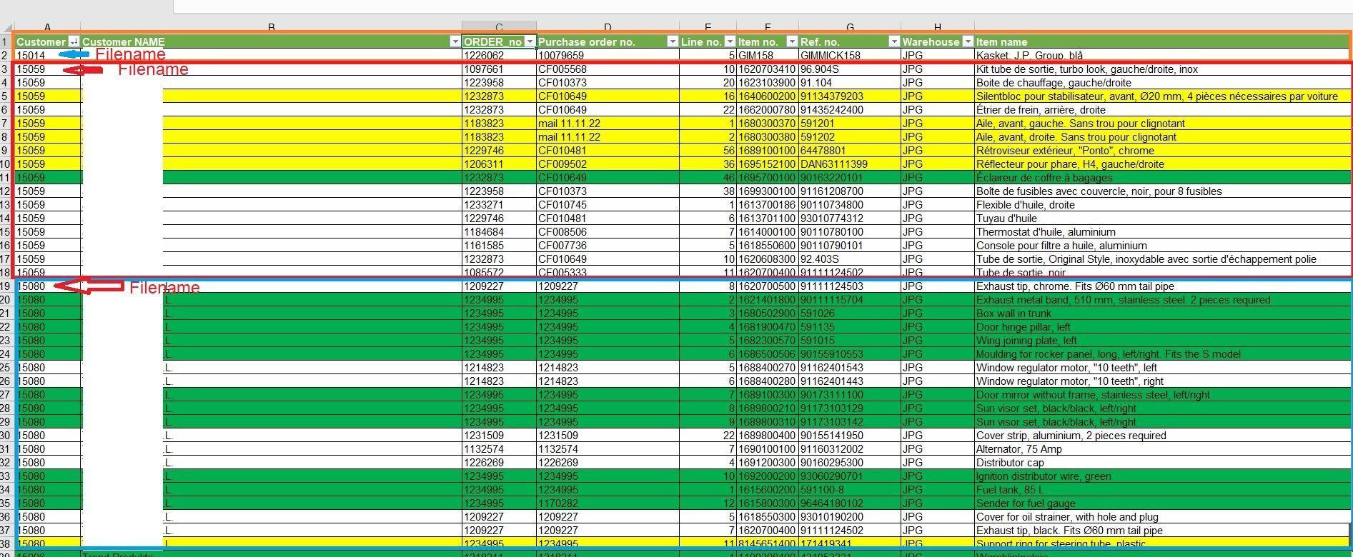 Vba Macro For Splitting Data Is Not Going Well Can I Tune It