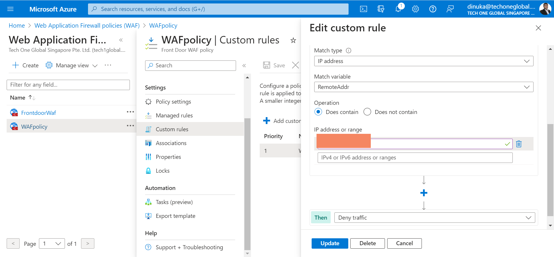 Azure Front Door and WAF | Microsoft Community Hub