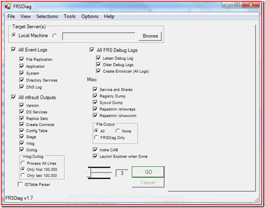 How to get the most from your FRSDiag... | Microsoft Community Hub