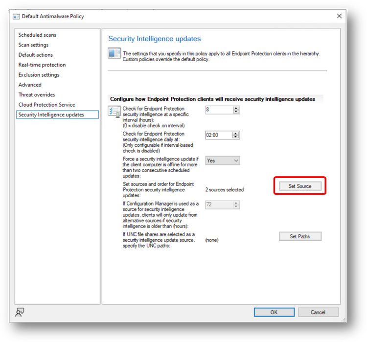 Defender Definition Updates with ConfigMgr - Part 2 – How to set it up ...
