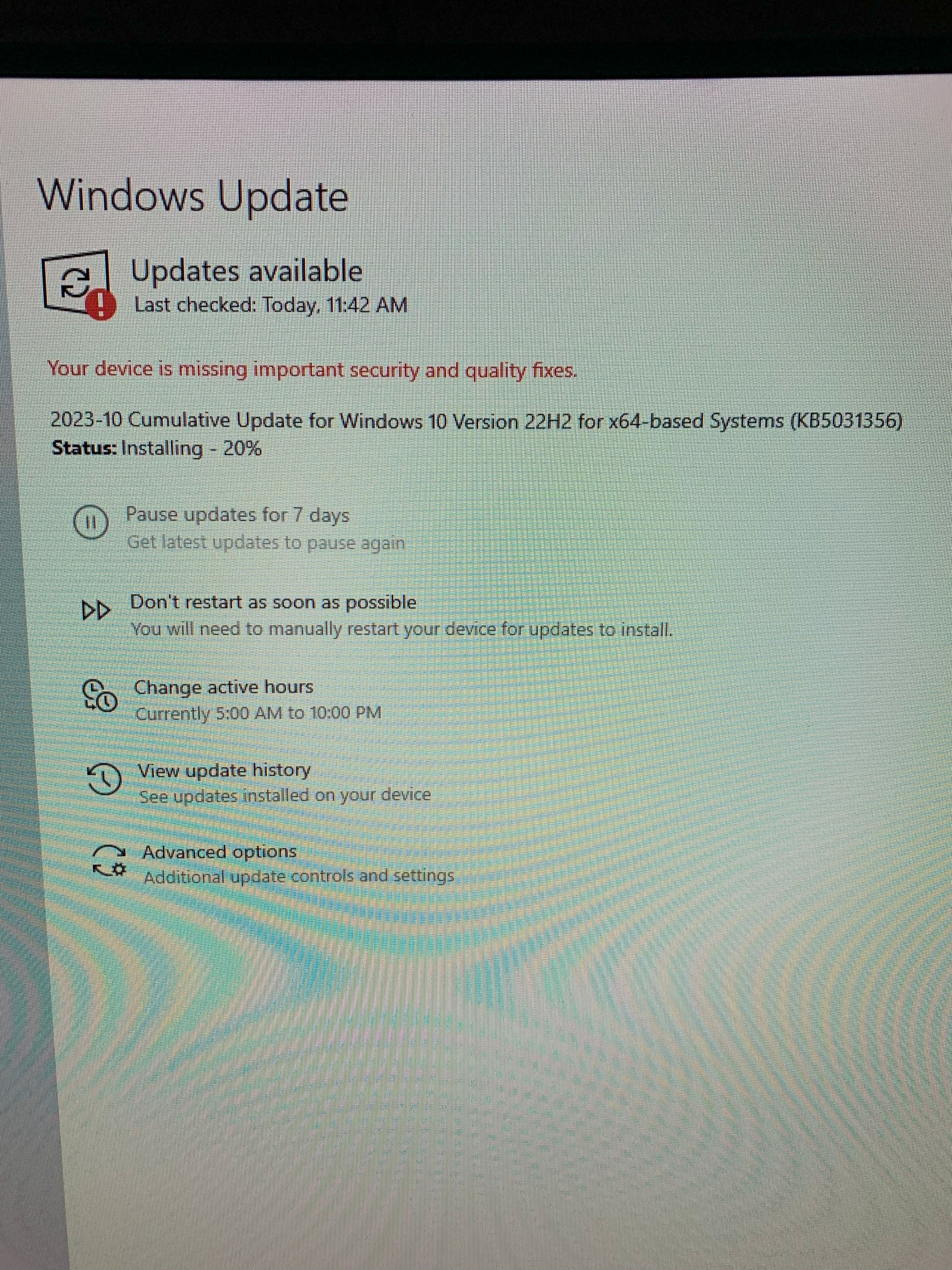Windows 10 update problems 2023 | Microsoft Community Hub