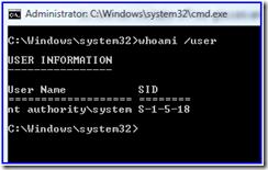 Getting a CMD prompt as SYSTEM in Windows Vista and Windows Server 2008 ...