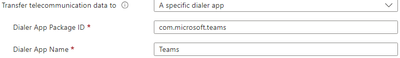 App Protection Policy Android Microsoft Teams as dialer | Microsoft ...