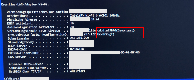 Prefer IPv4 over IPv6 for WLAN Adapters | Microsoft Community Hub