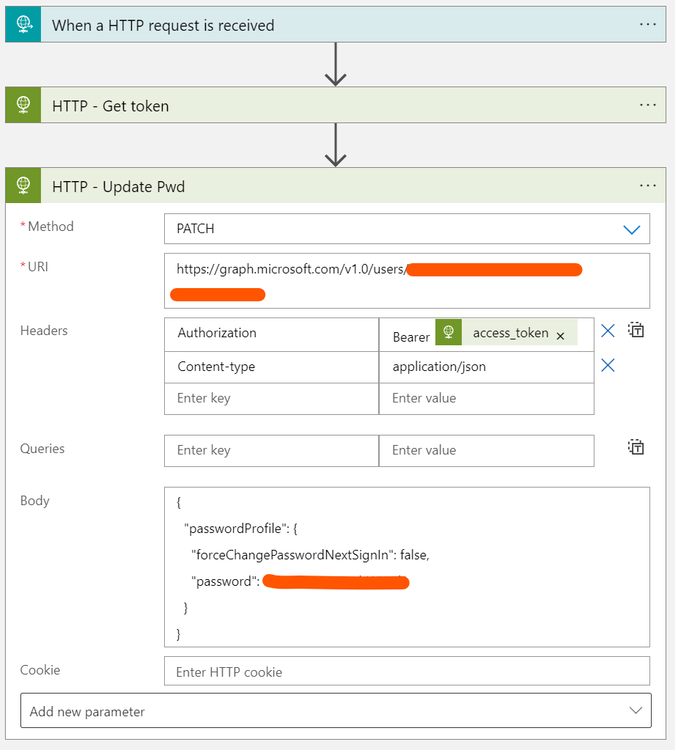 How to use azure logic app to update AAD user’s password automatically | Microsoft Community Hub