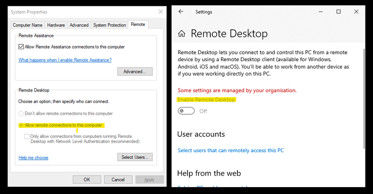 Enable Rdp To Take Remote Of Intune Managed Devices Firewall Blocking