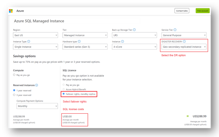 License-free DR on Azure SQL Managed Instance for SQL Server | Microsoft Community Hub