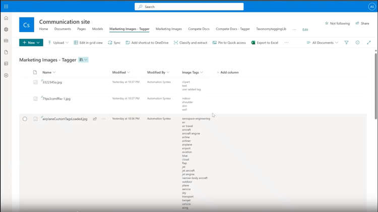 Microsoft Syntex adds taxonomy and image tagging, OCR, content query, annotations, and more ...