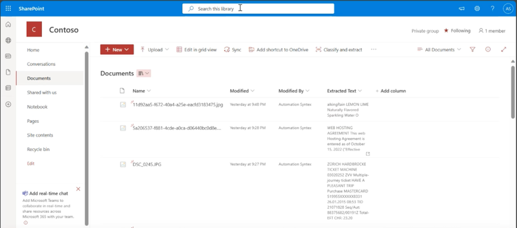 Microsoft Syntex adds taxonomy and image tagging, OCR, content query ...