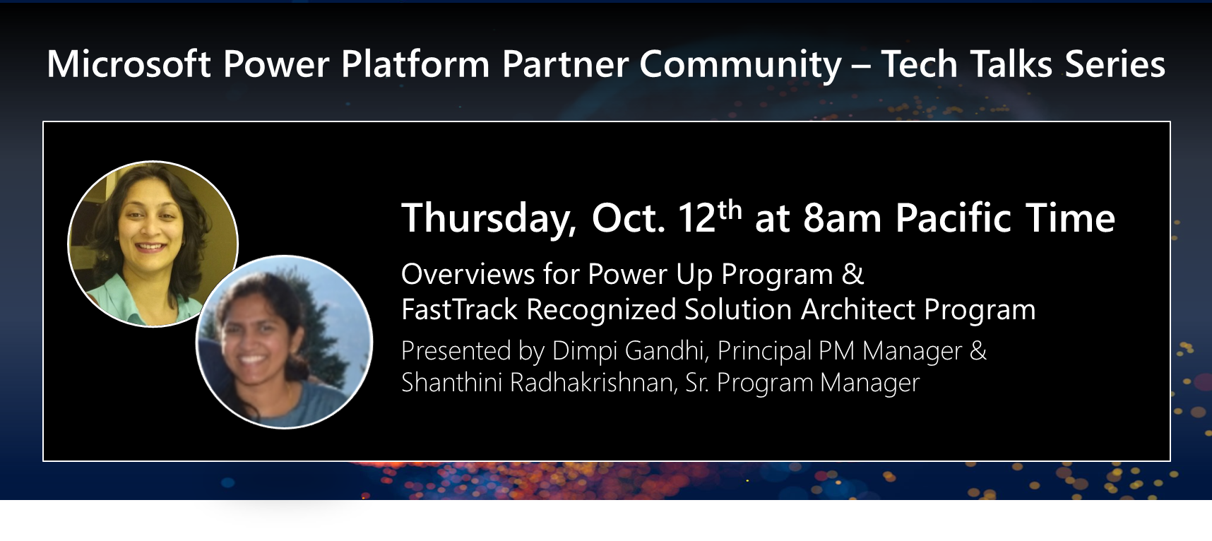 Tech Talks Presents: Overviews for Power Up Program and FTRSA Program ...