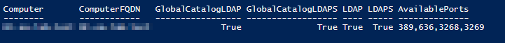 LDAP is used over port 389 although LDAPS is configured in AD ...