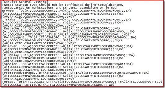 Default Security Templates in Windows 2008 | Microsoft Community Hub
